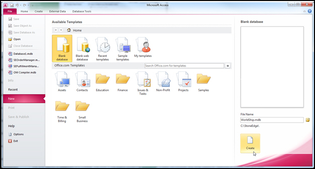 UPS WorldShip Setup with Stone Edge SQL Store File V7