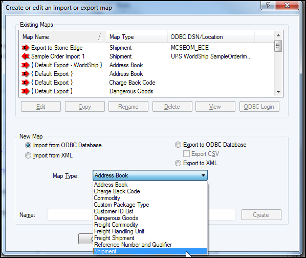 UPS WorldShip Setup with Stone Edge SQL Store File V7