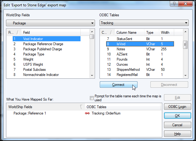 UPS WorldShip Setup with Stone Edge SQL Store File V7