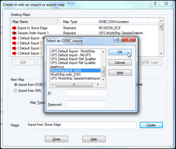 Ups Worldship Setup With Stone Edge Sql Store File V7