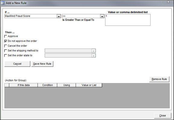 MaxMind Fraud Prevention